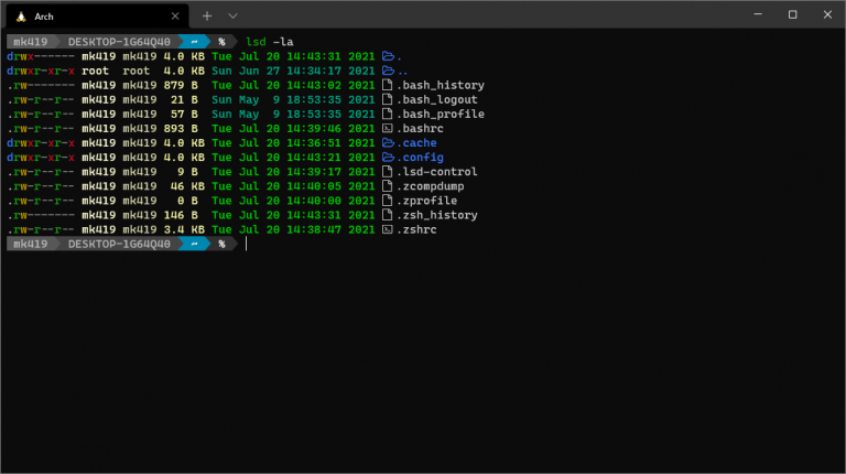 WSL2でArch Linux （カスタマイズ編） | FascodeNetwork Blog